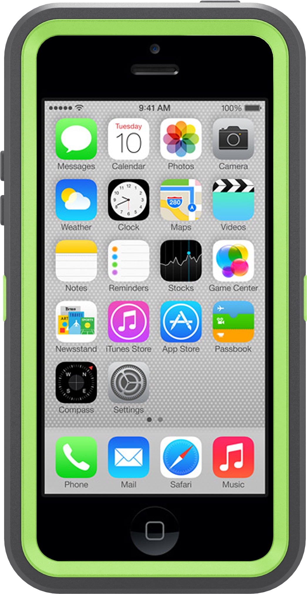 OtterBox Defender Carrying Case (Holster) Apple iPhone 5c Smartphone ...