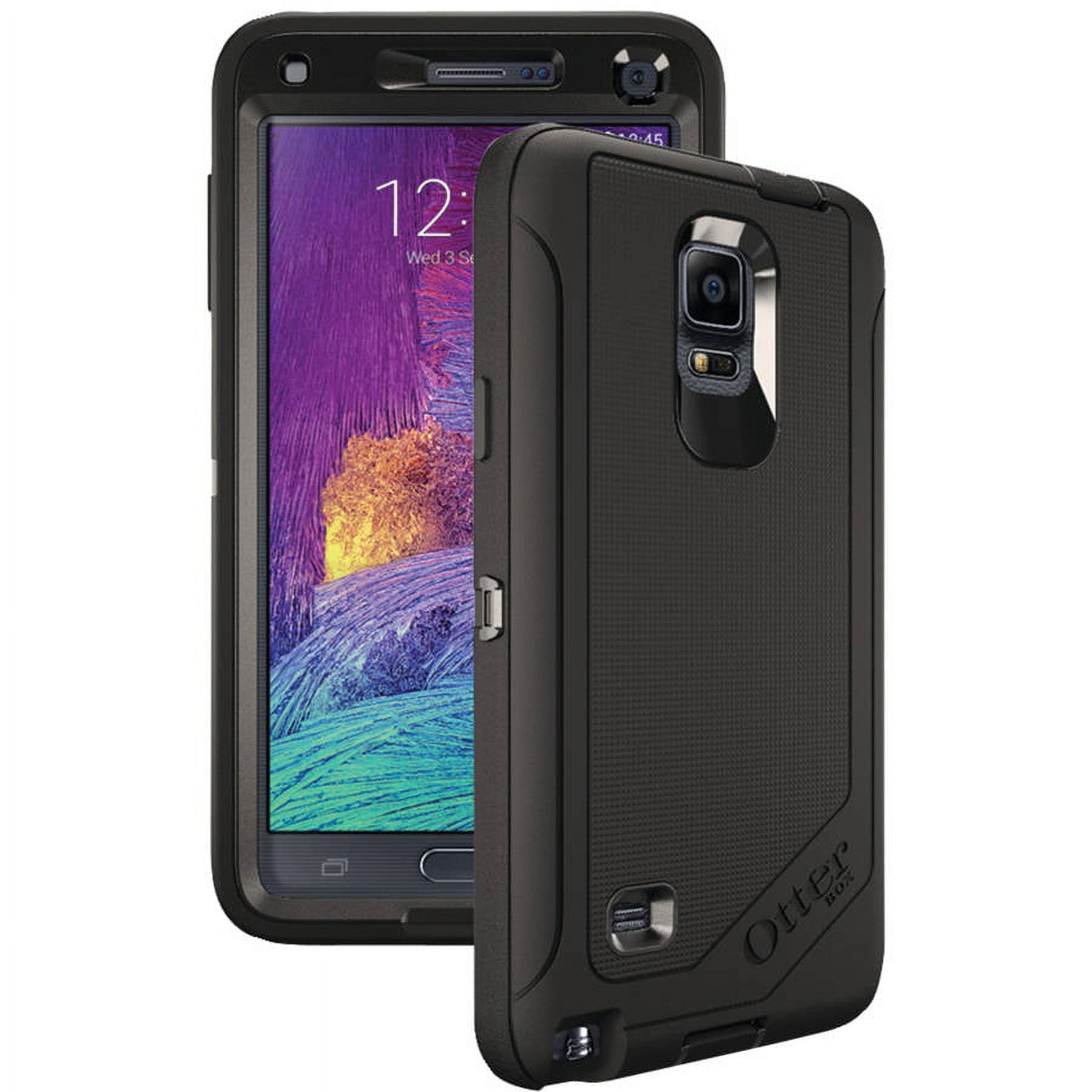OtterBox Defender Case for Samsung Galaxy Note 4 Black * Cover OEM ...