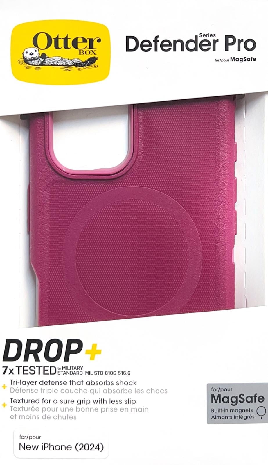 OtterBox Defender Pro Series Case with MagSafe for iPhone 16, Foxberry ...