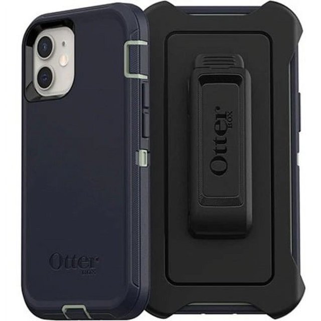 OtterBox Defender Rugged Carrying Case (Holster) Apple iPhone 12 mini ...