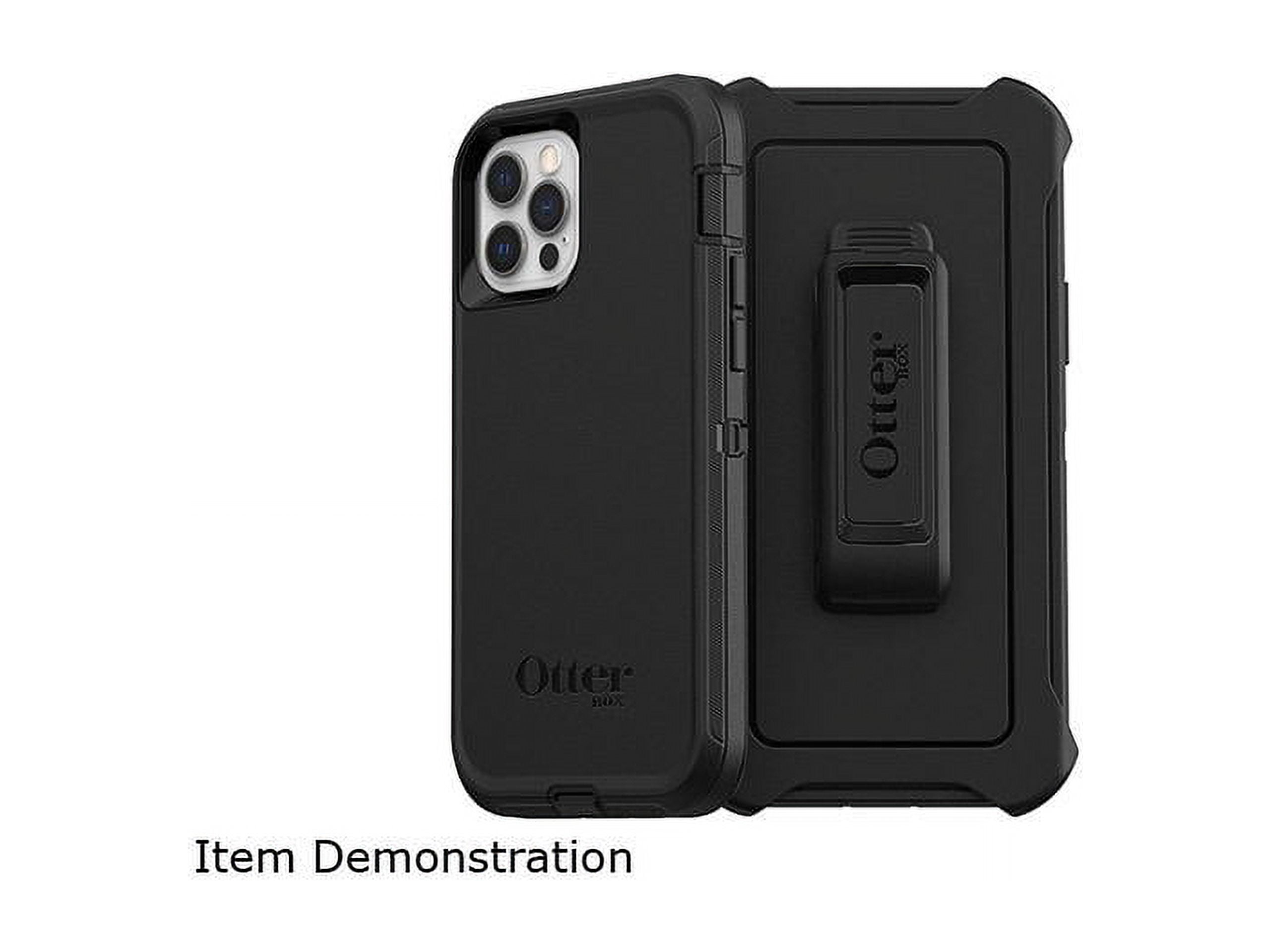 OtterBox Defender Rugged Carrying Case (Holster) Apple iPhone 12 Pro ...