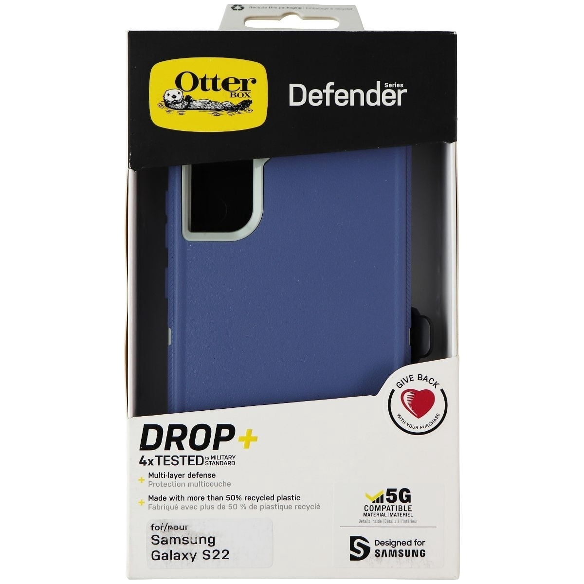 OtterBox Defender Series Case and Holster for Samsung Galaxy S22 - Fort ...