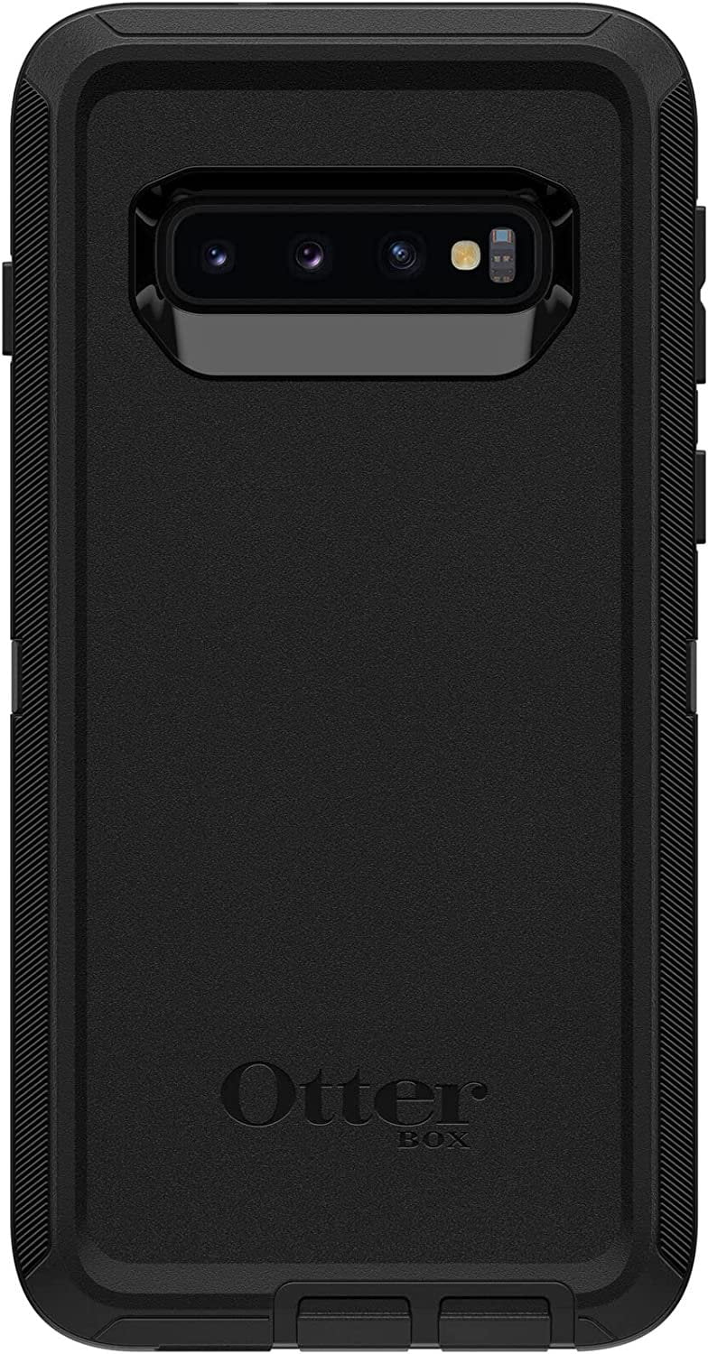 OtterBox Defender Holster Cell Phone Case for Samsung Galaxy S10, Black ...