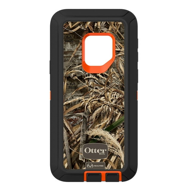 OtterBox Defender Series Case for Galaxy S9, Realtree Max 5 Blaze Edge ...