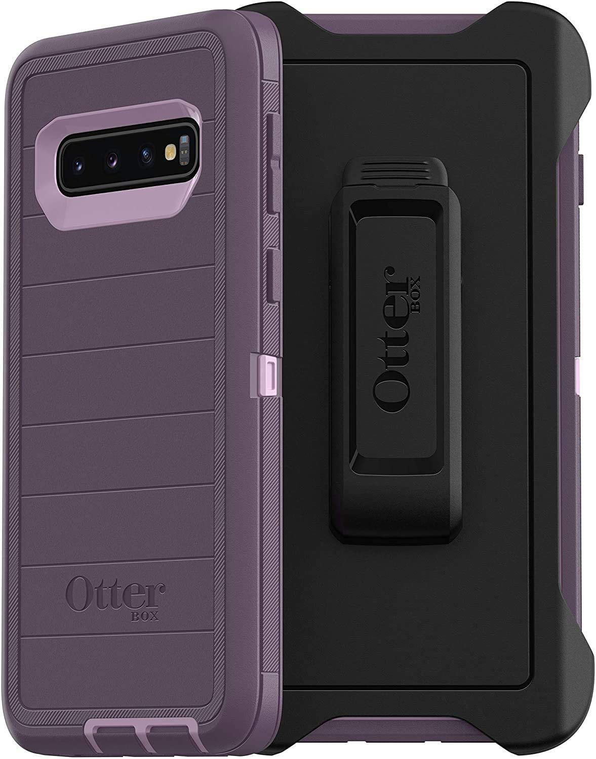 OtterBox Defender Microbial Case, Purple Nebula, Samsung Galaxy S10 ...