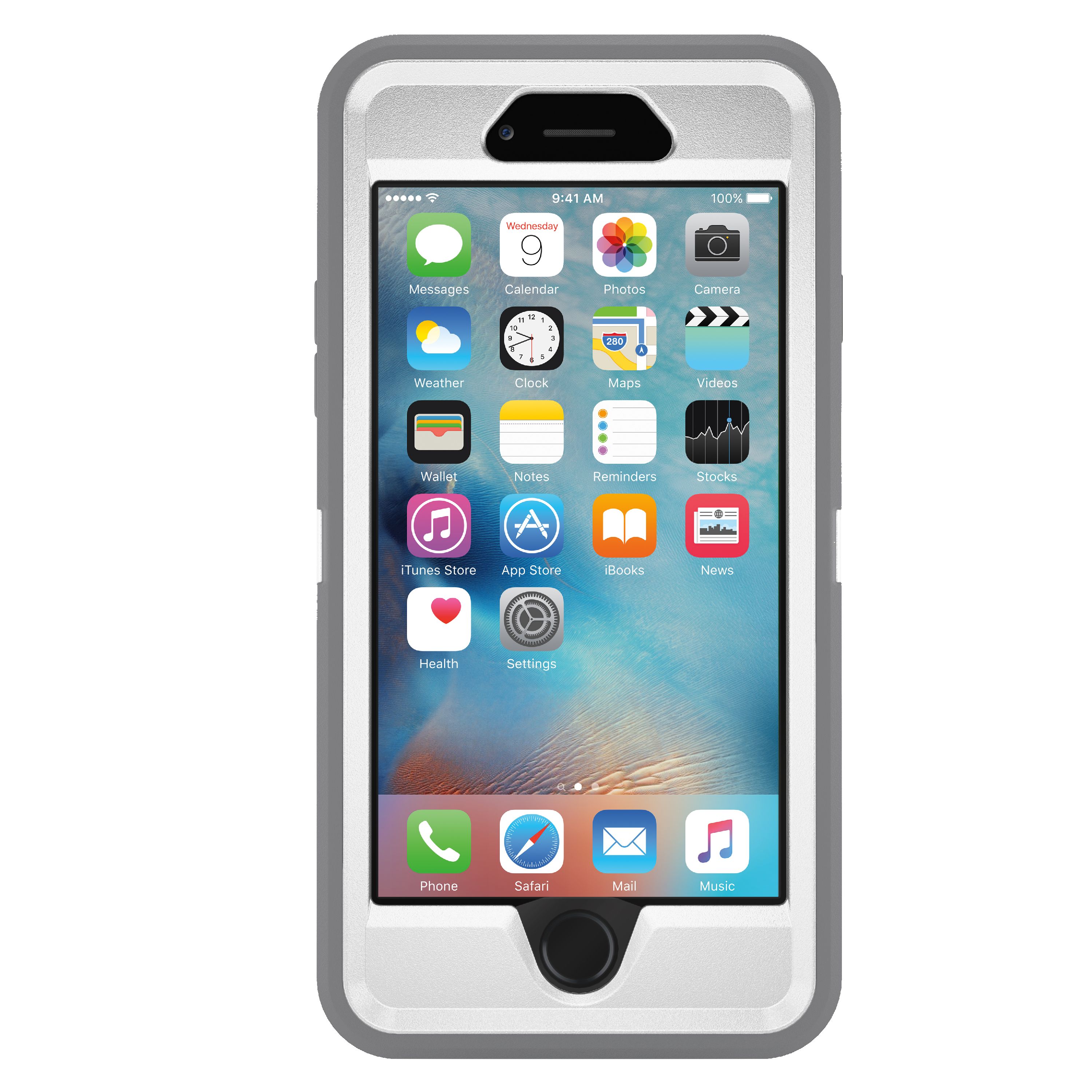 OtterBox Defender Series Phone Case for Apple iPhone 6s Gray - Walmart.com