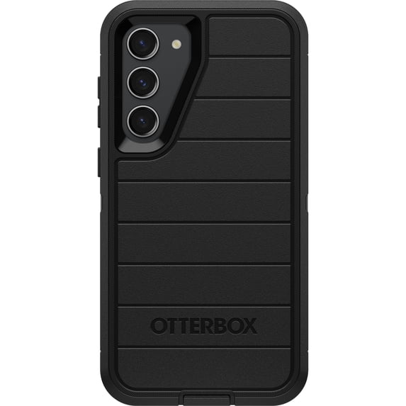 OtterBox Defender Pro Case for Samsung S23+ - Black, Antimicrobial ...