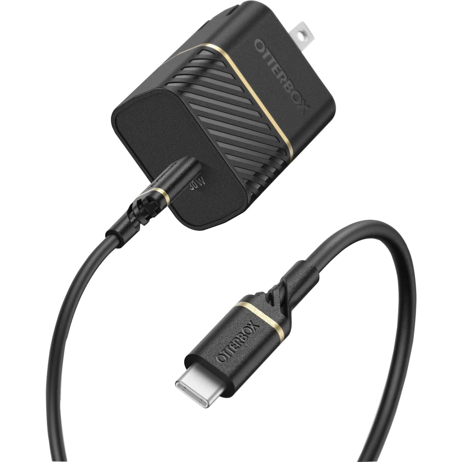 OtterBox USB-C Wall Charger Kit, 30W Fast Charge, GaN Efficiency, PPS ...