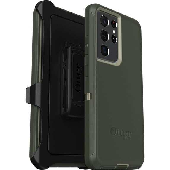OtterBox Galaxy S21 Ultra 5G Defender Case, Screenless Edition, Lichen ...