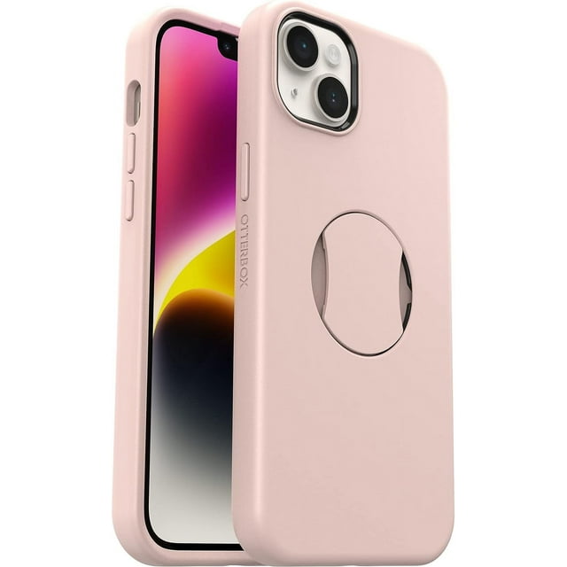 OtterBox OtterGrip Symmetry Series Case for iPhone 14 Plus, Made Me Blush - Walmart.com