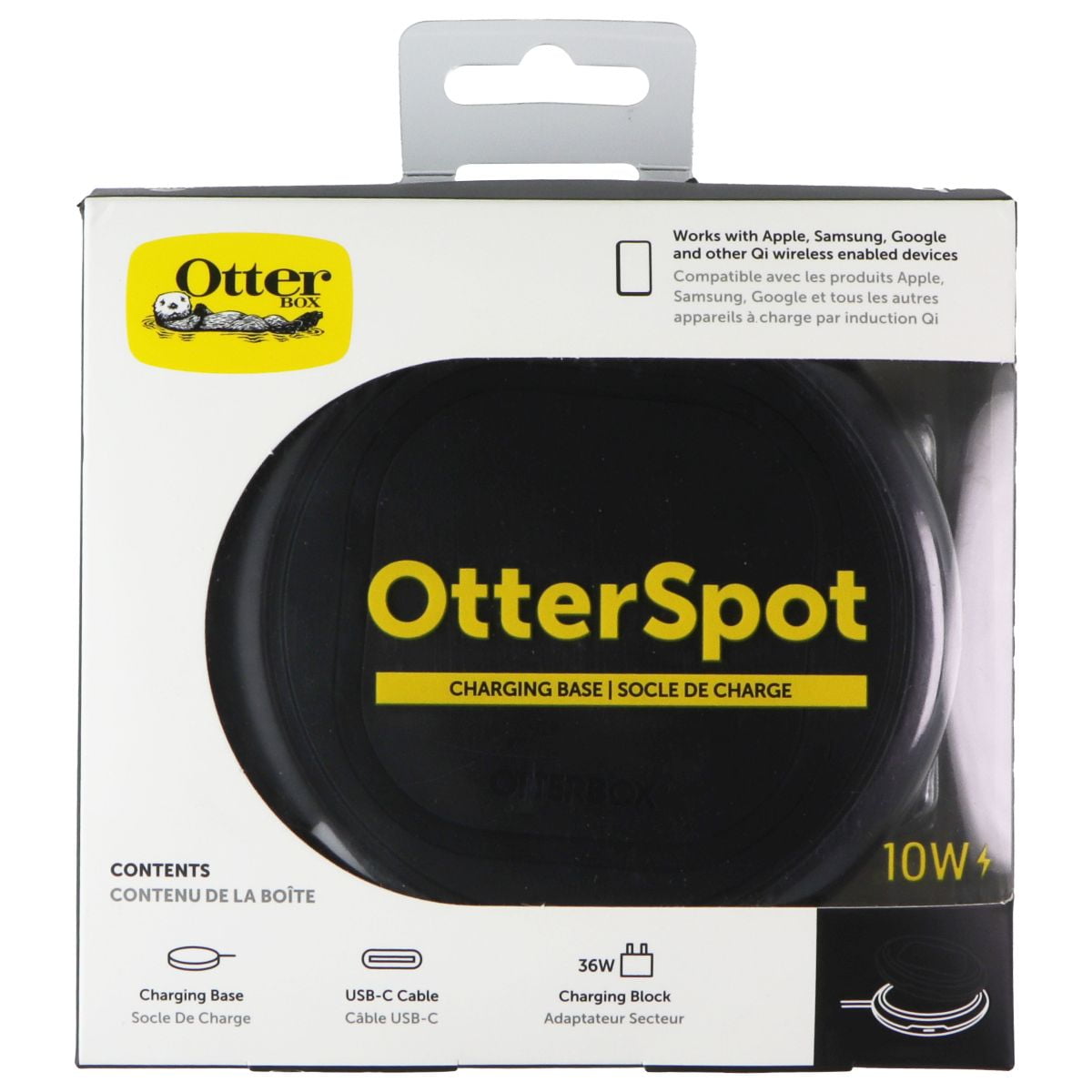 OtterBox OtterSpot 10-Watt Wireless Charging Base Pad - Black - Walmart.com