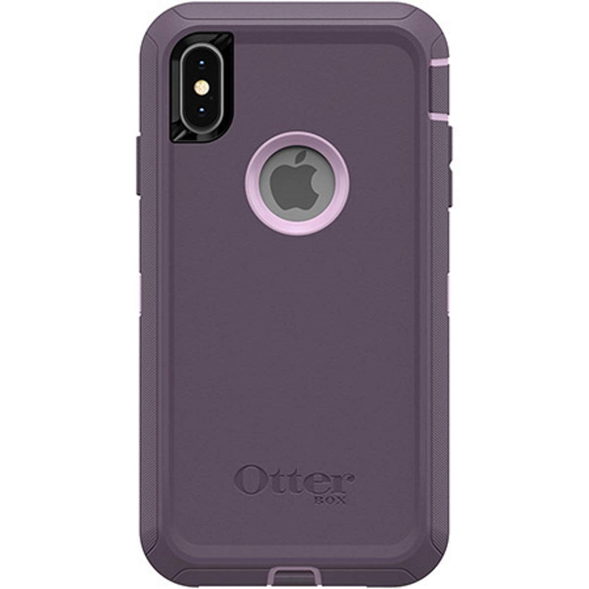 OtterBox Defender Series Case for iPhone Xs Max, Purple Nebula, Bulk ...