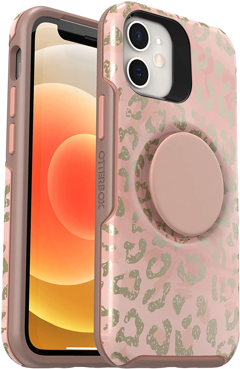 OtterBox + Pop Symmetry Series Case for iPhone 12 Mini, Feelin Catty ...