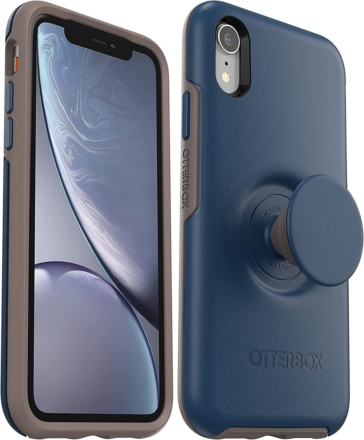 OtterBox Pop Symmetry Series Case for iPhone XR, Go to Blue - Walmart.com
