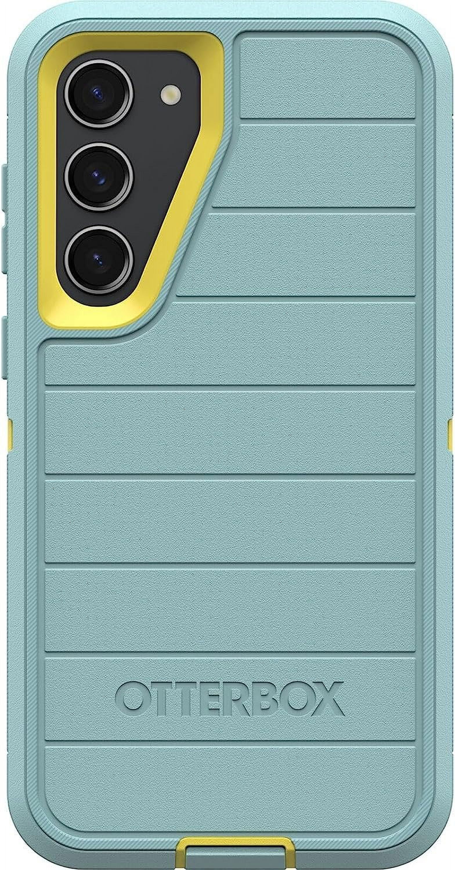 OtterBox Defender Case for Galaxy S23+ - Blue/Yellow, Rugged, Port ...