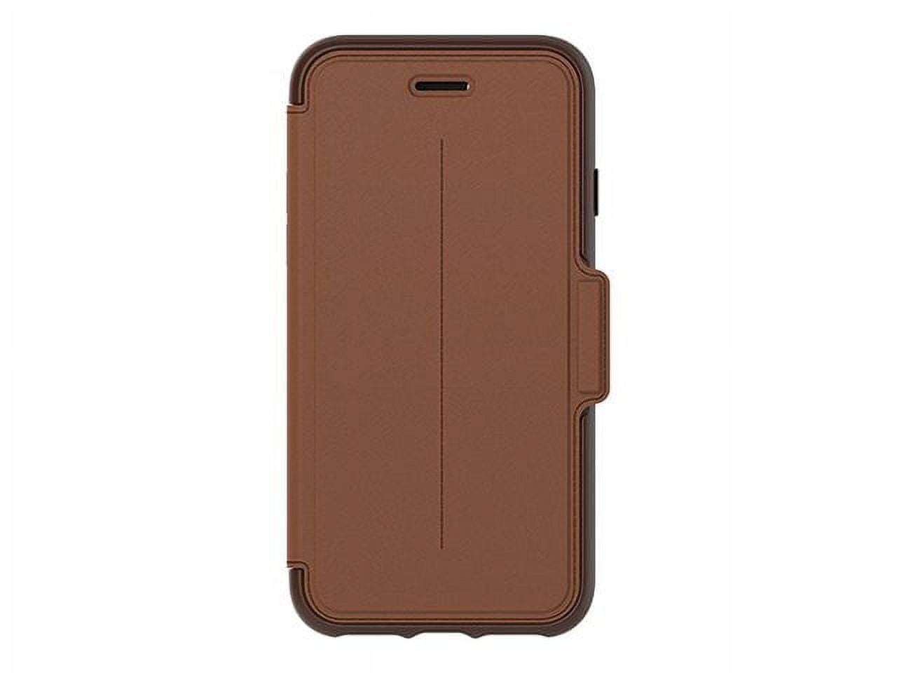 OtterBox Strada - Flip cover for cell phone - leather, polycarbonate ...