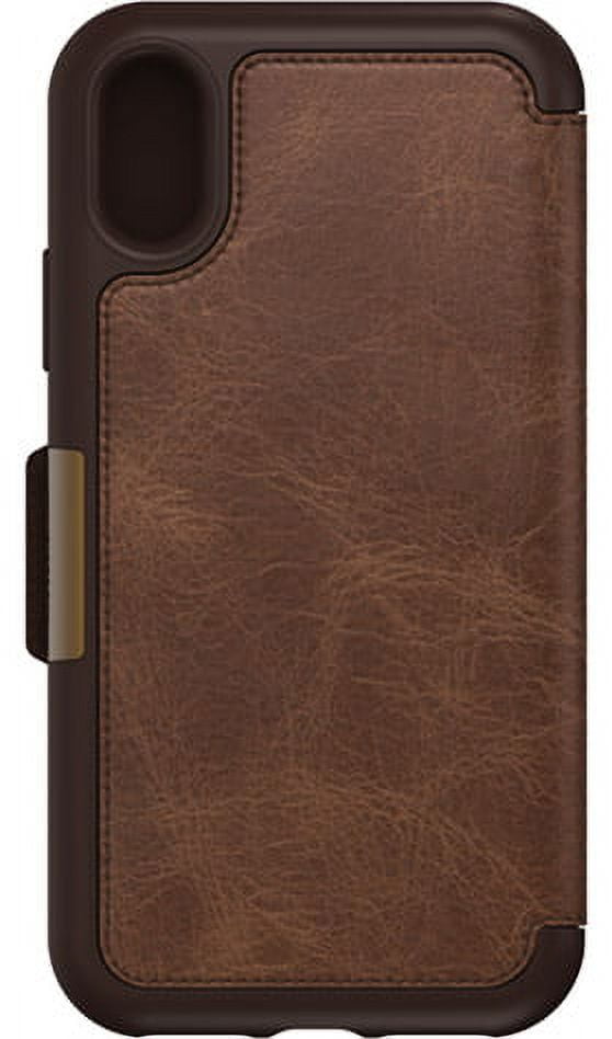OtterBox Strada Series Folio iPhone X Case, Espresso - Walmart.com