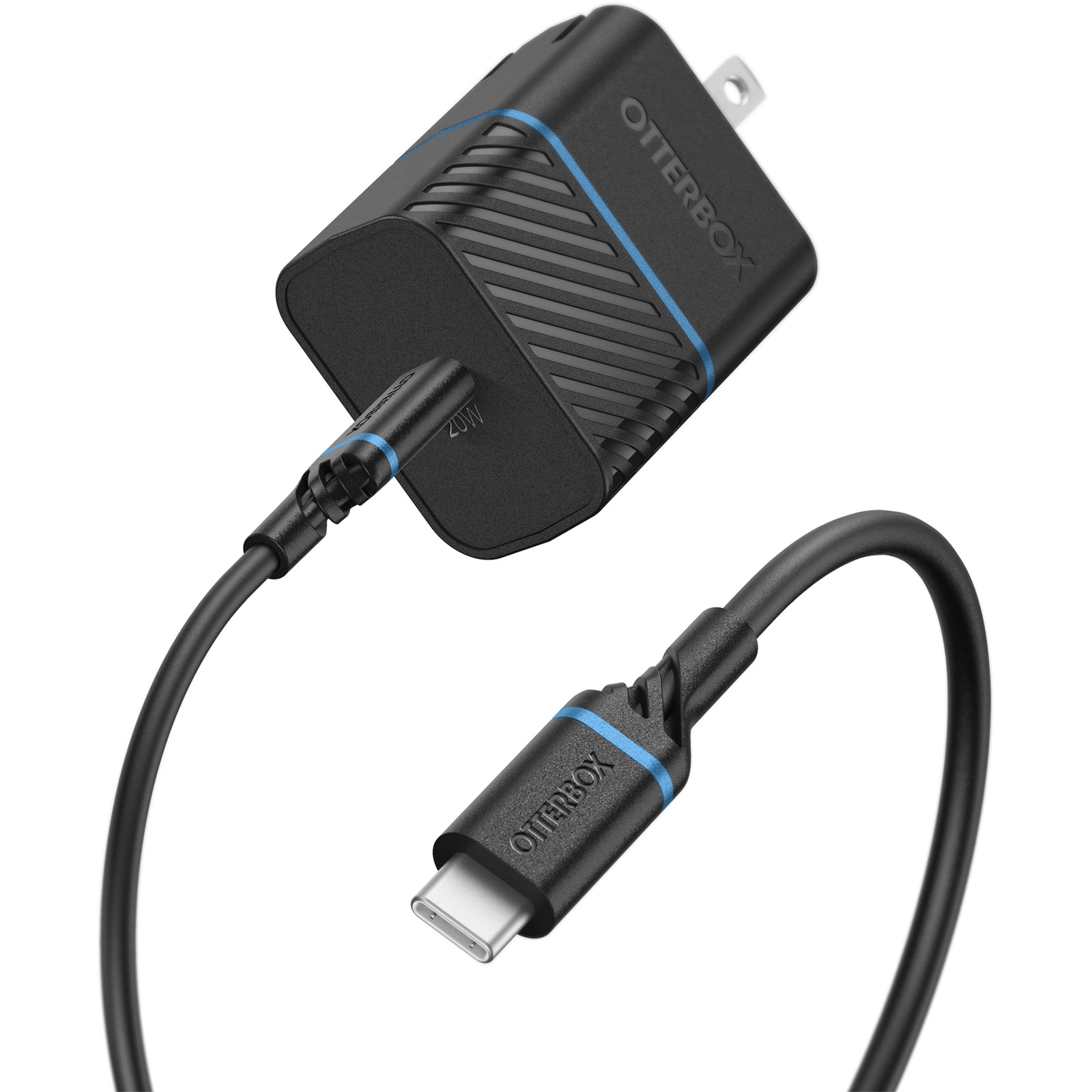 OtterBox Strive Series Fast Charge USB-C to USB-C Wall Charging Kit ...
