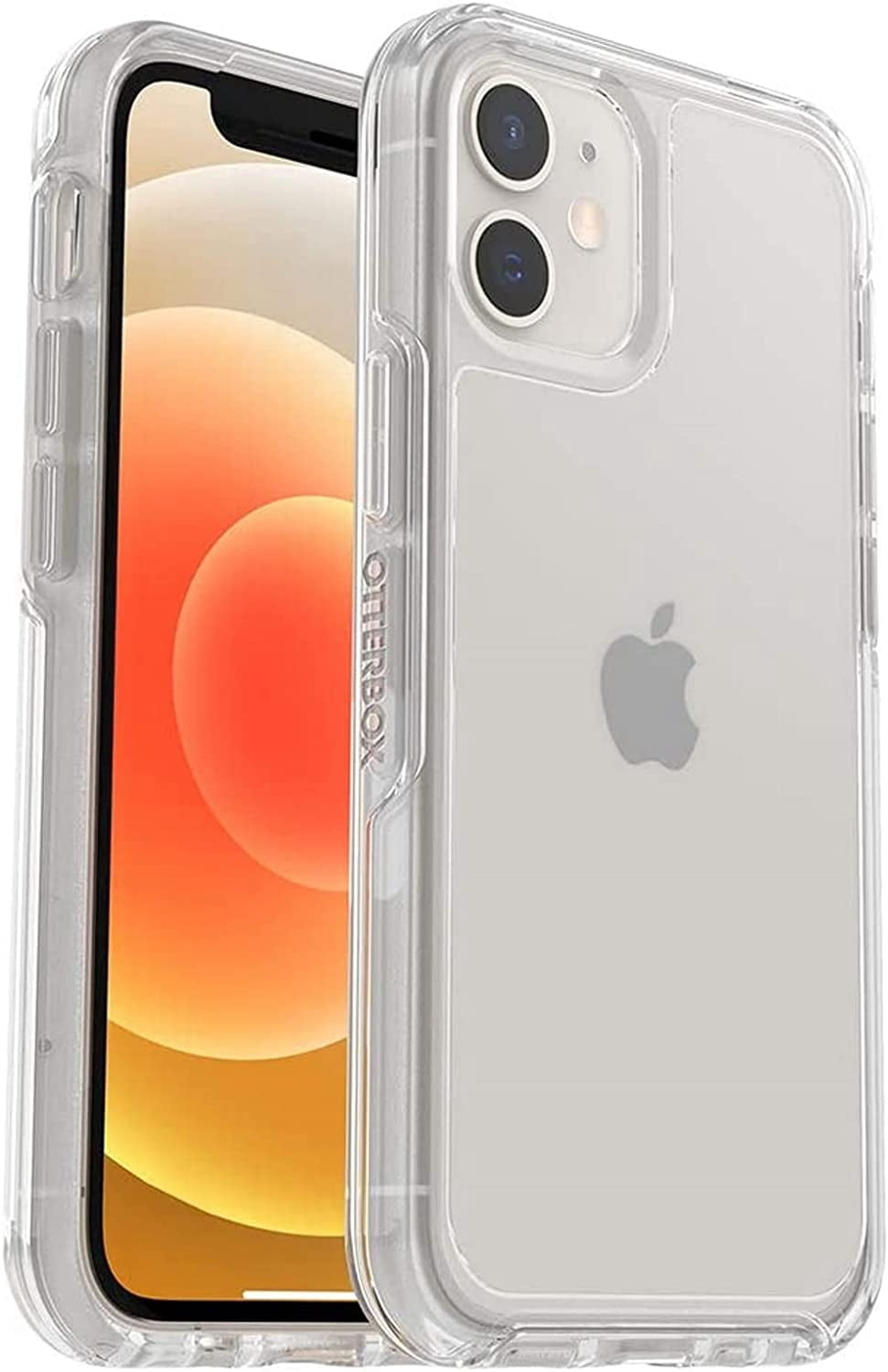 OtterBox Symmetry Clear Case for iPhone 12 Mini with Alpha Glass ...
