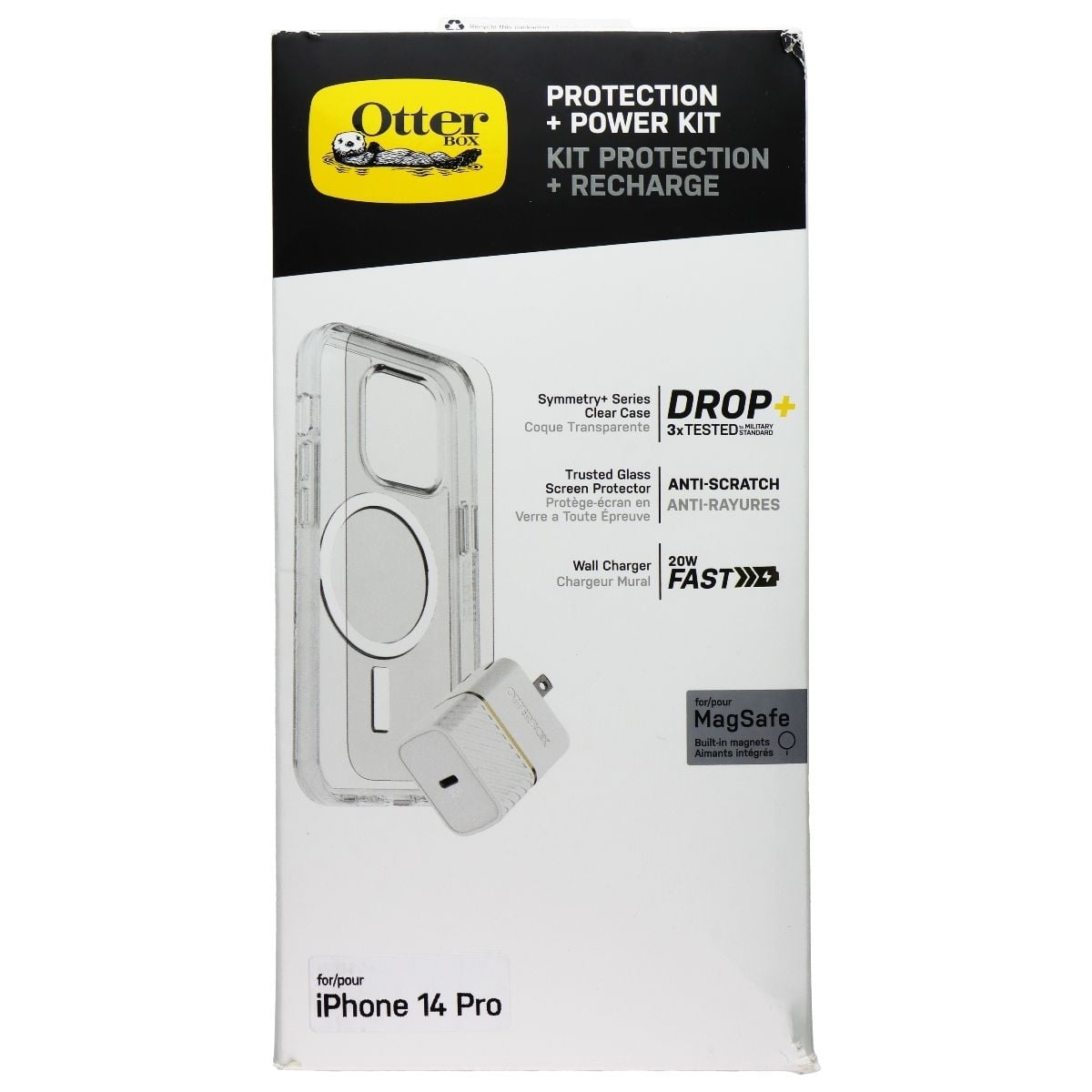 OtterBox Symmetry+ + Power Kit for MagSafe for iPhone 14 Pro - Walmart.com