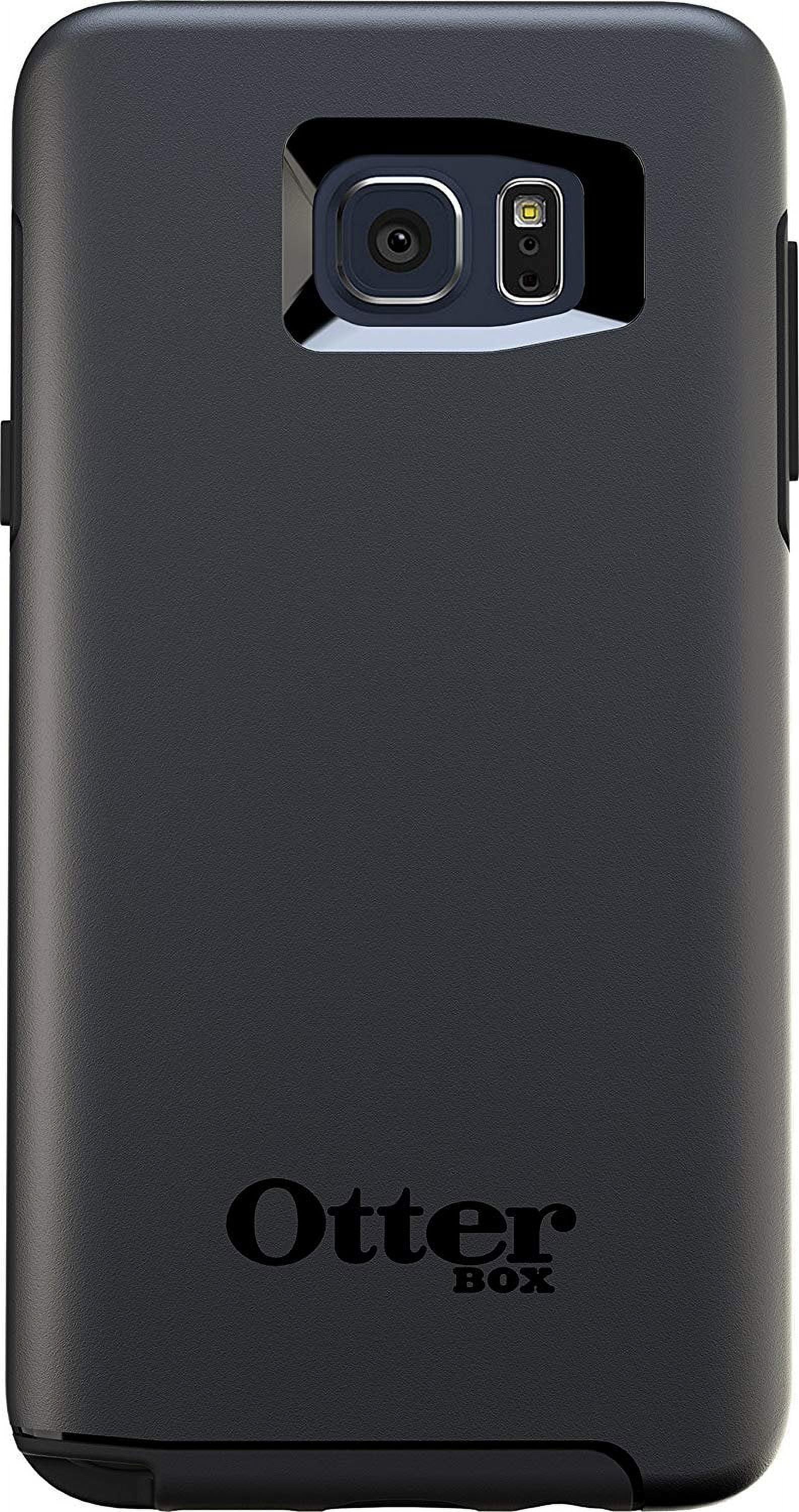 OtterBox Symmetry Series - Back cover for cell phone - polycarbonate, synthetic rubber - black ...