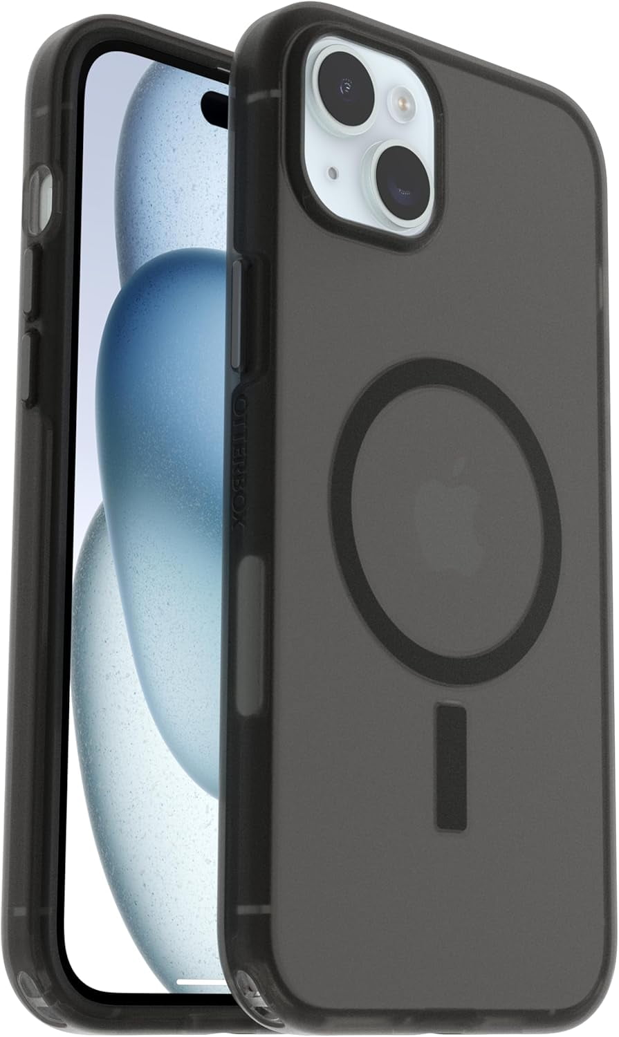 OtterBox Symmetry Series+ Case With MagSafe for iPhone 15 Plus and iPhone 14 Plus, Translucent ...