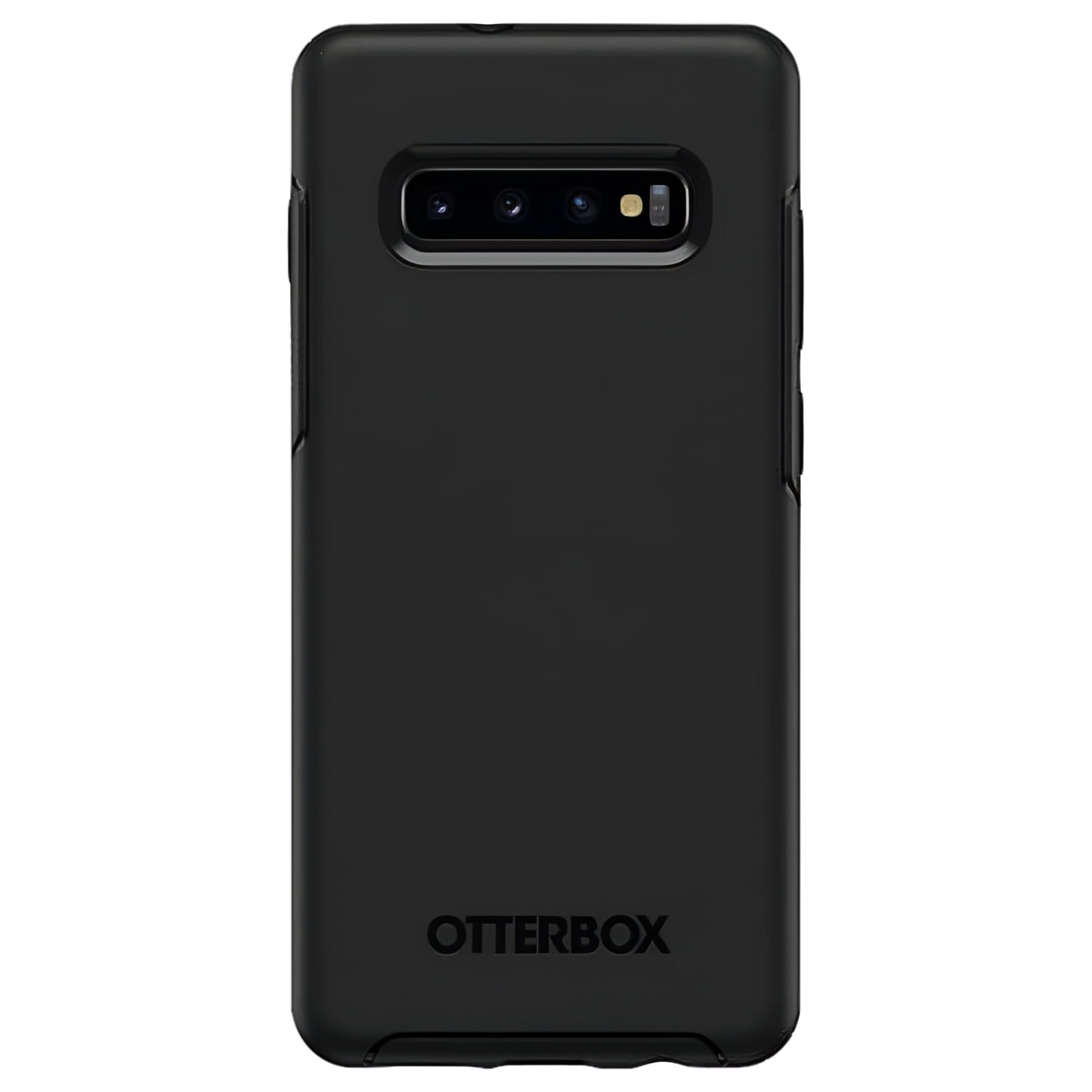 OtterBox Symmetry Series Case for Galaxy S10+, Black, Ultra-Slim, Shock ...