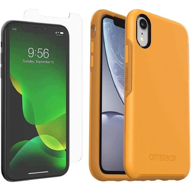 OtterBox Symmetry Series Case for iPhone XR Only - with Zagg Glass ...