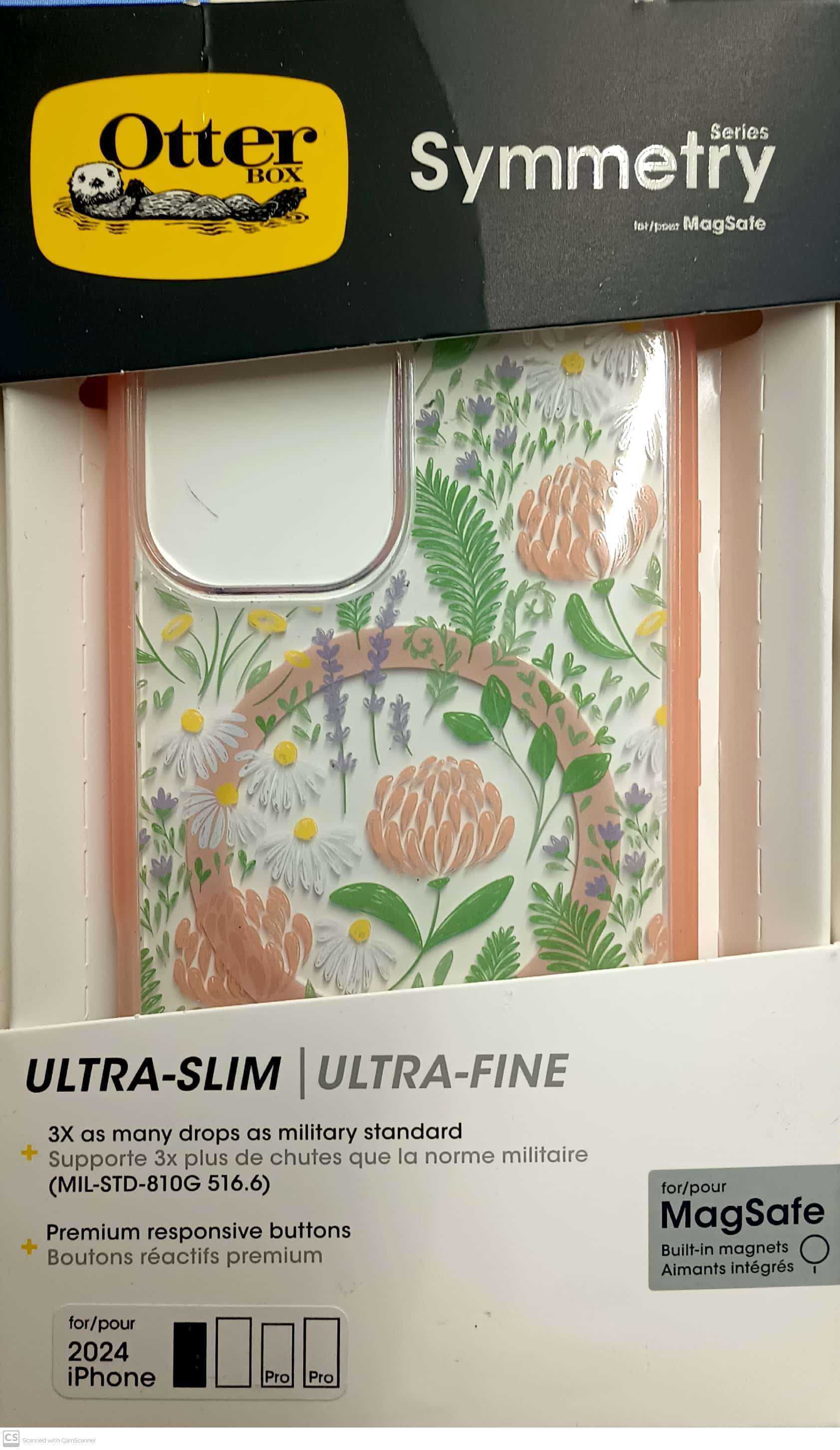 OtterBox Symmetry Series Case with MagSafe For Apple iPhone 16 - Peachy Bloom - Walmart.com