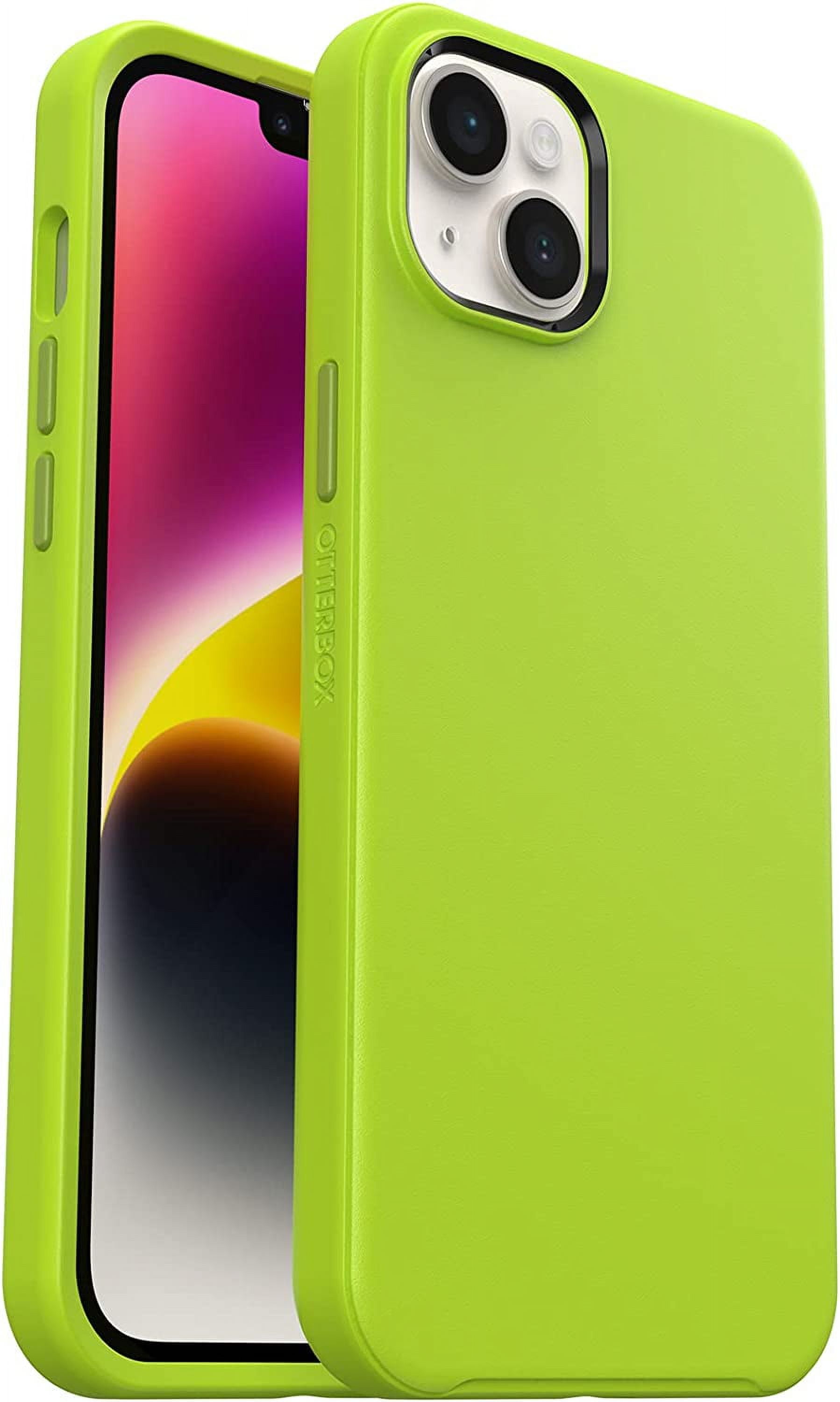 OtterBox Symmetry Series+ Case with MagSafe for iPhone 14 Plus, Lime ...