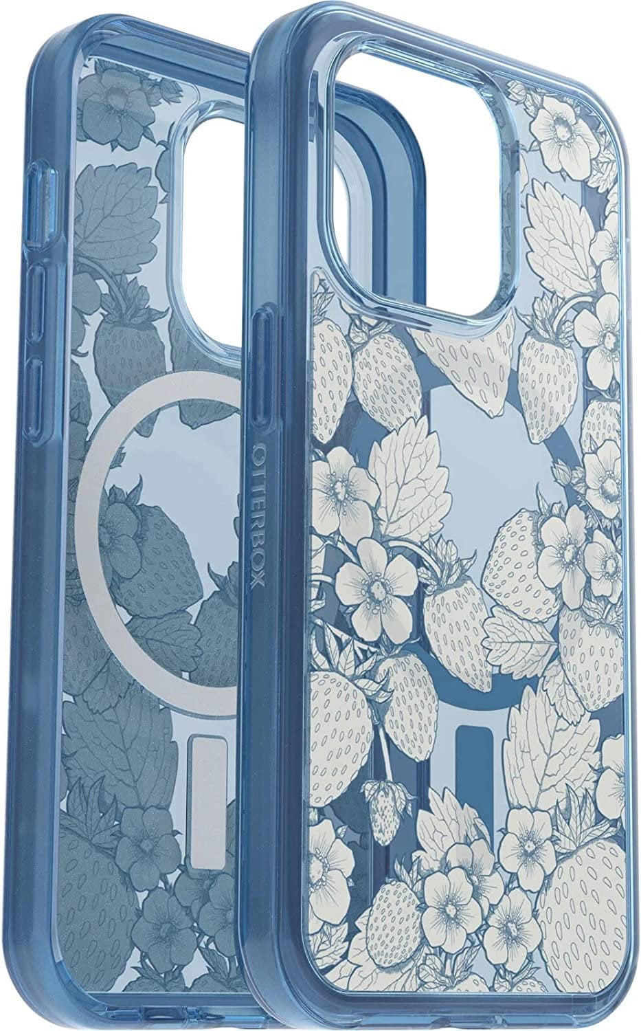 OtterBox Symmetry Series+ Clear Antimicrobial Case with Magsafe for iPhone 14 Pro Only - Non ...