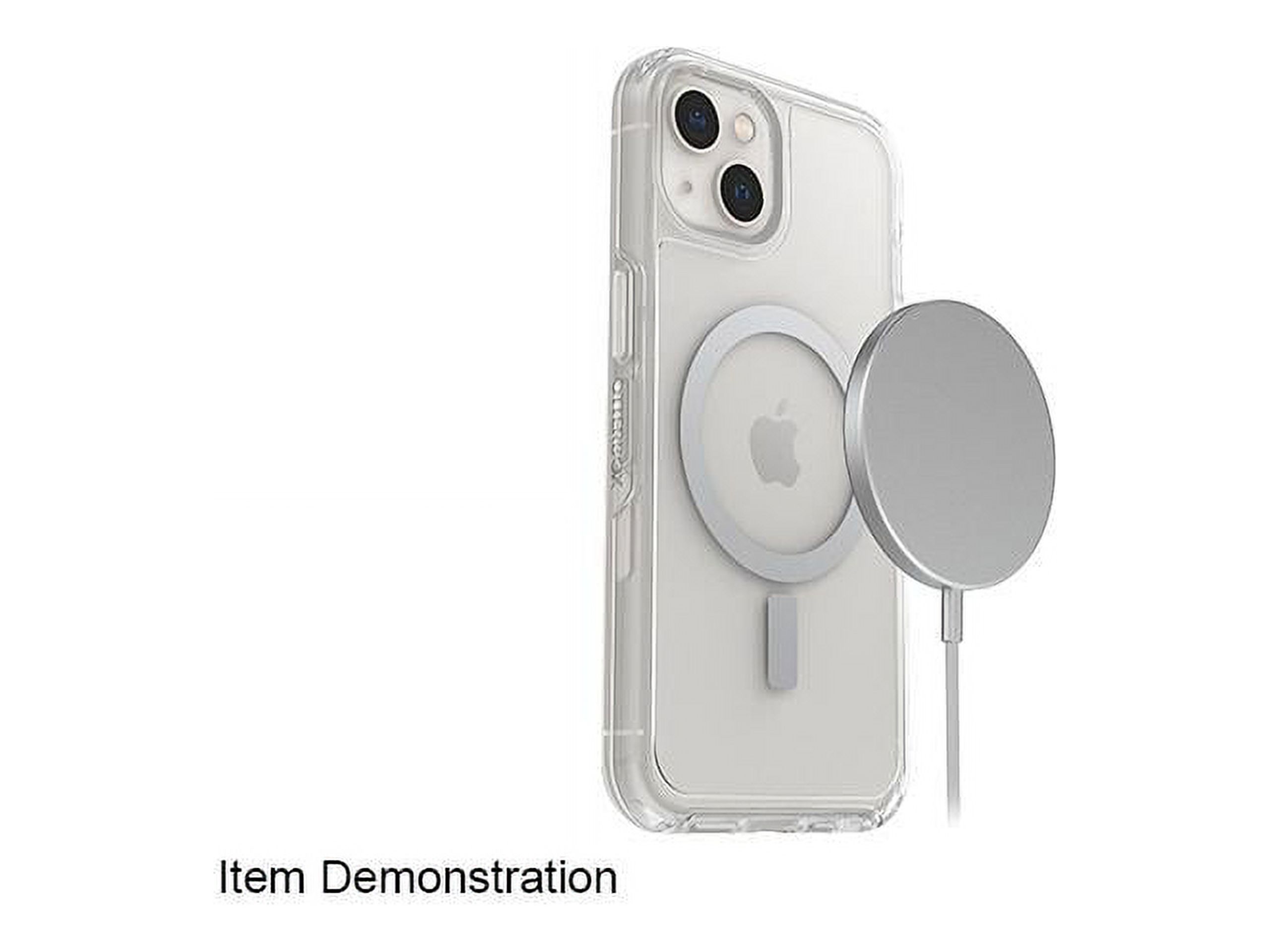 OtterBox Symmetry Series+ Clear Antimicrobial Clear iPhone 13 Case for MagSafe 77-85644 ...
