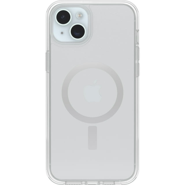 OtterBox Symmetry Series for MagSafe Case for Apple iPhone 15 Plus and iPhone 14 Plus - Clear ...