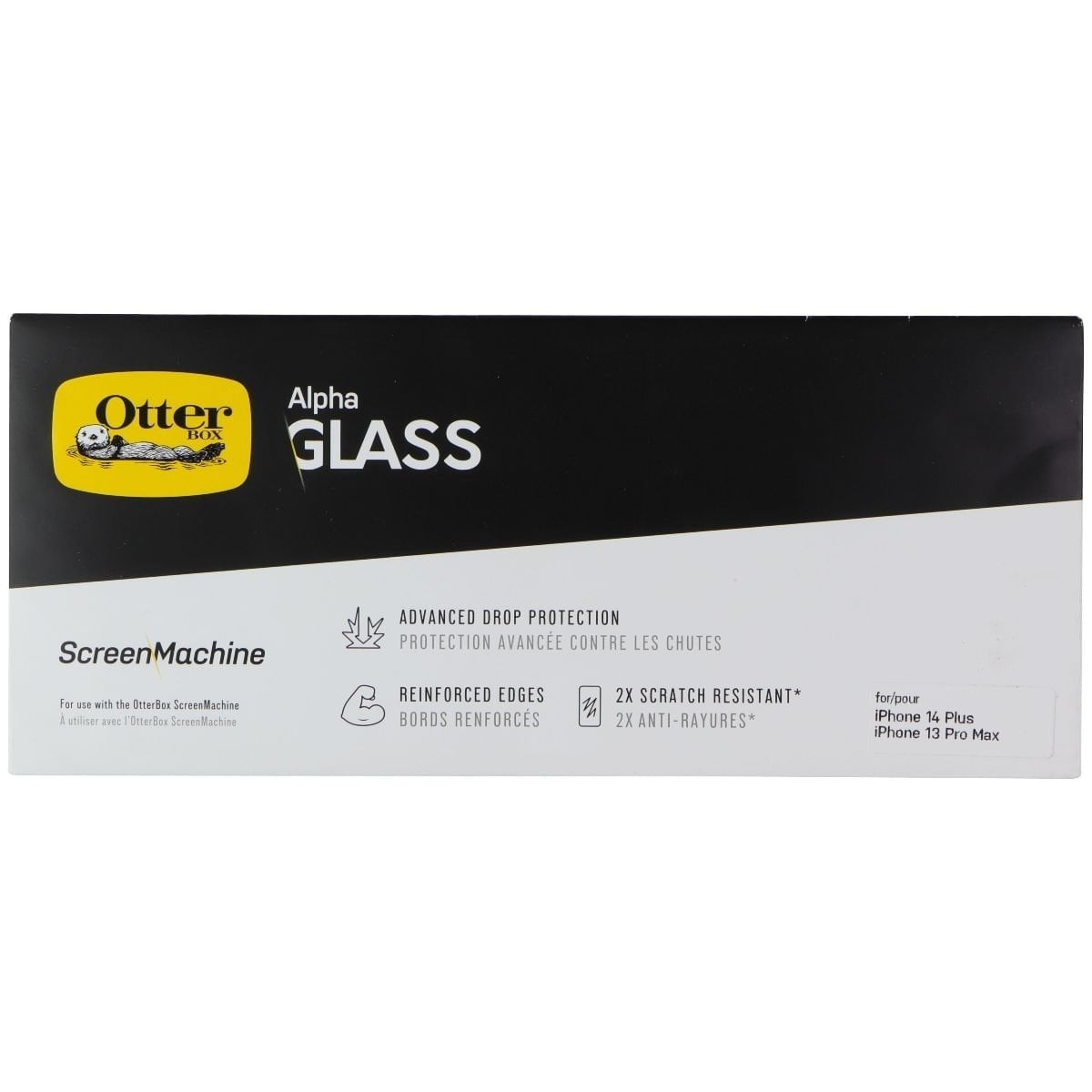 OtterBox Trusted Glass for ScreenMachine (Bulk Packaging) for iPhone 14 ...