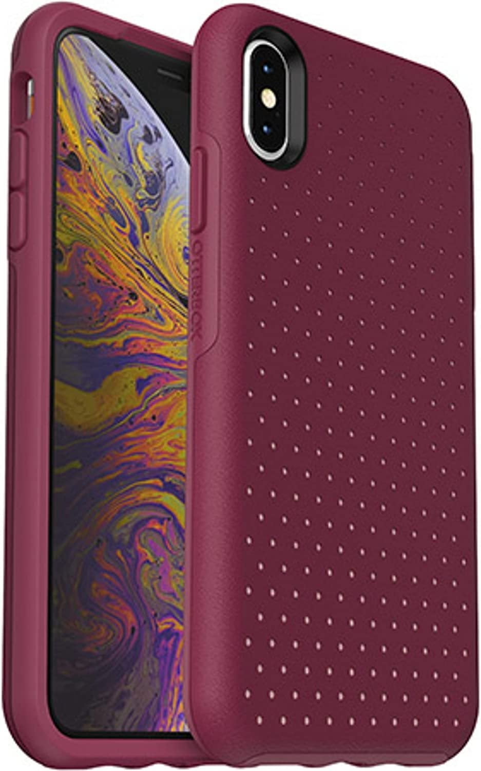OtterBox Ultra Slim Hard Cover Case for iPhone Xs MAX - Berry Splash ...