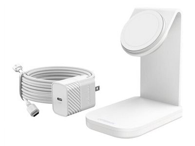 OtterBox - Wireless charging stand + AC power adapter - 15 Watt ...