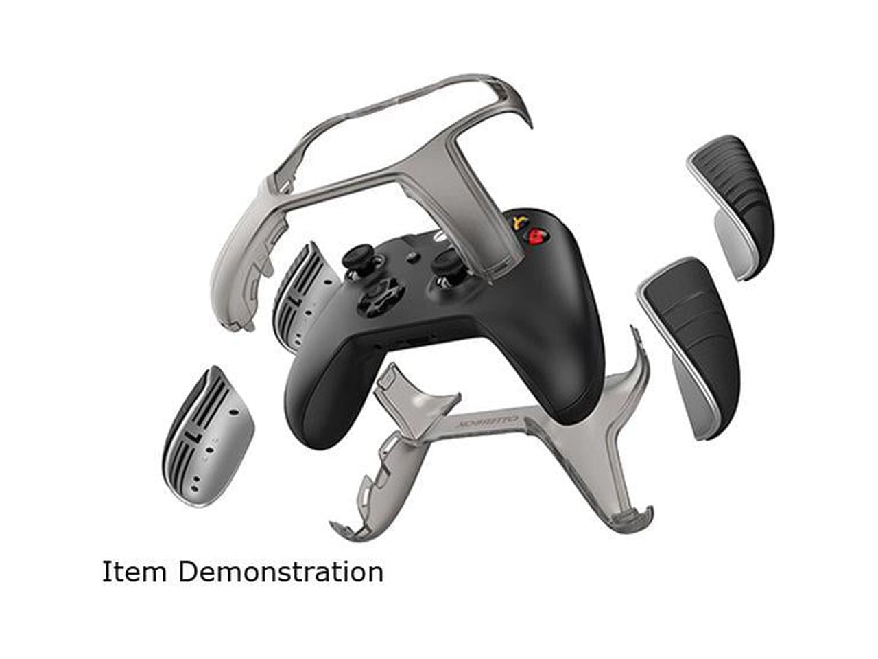 OtterBox Xbox One Antimicrobial Easy Grip Controller Shell, Dark Web ...