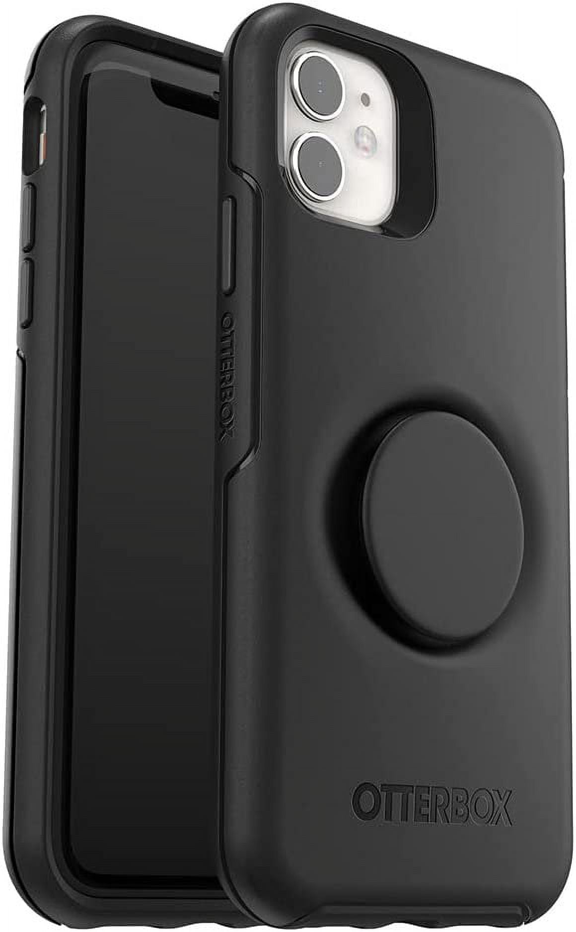 OtterBox iPhone 11 Protective Case with PopSockets PopGrip, Otter + Pop ...