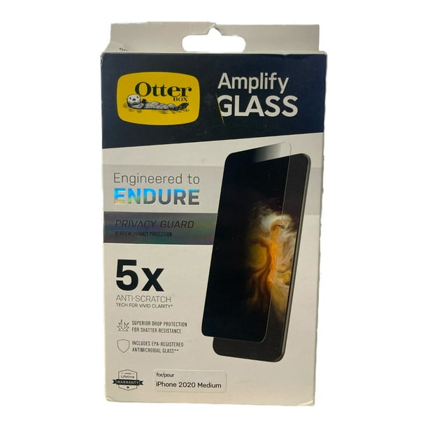 OtterBox iPhone 12 & 12 Pro Glass Privacy Screen Protector - Walmart ...