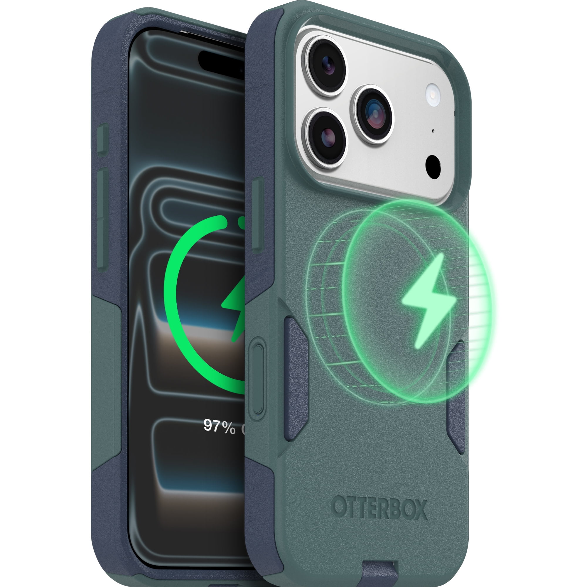 OtterBox iPhone 17 Pro (Only) – Commuter Series Case – Built-In MagSafe ...