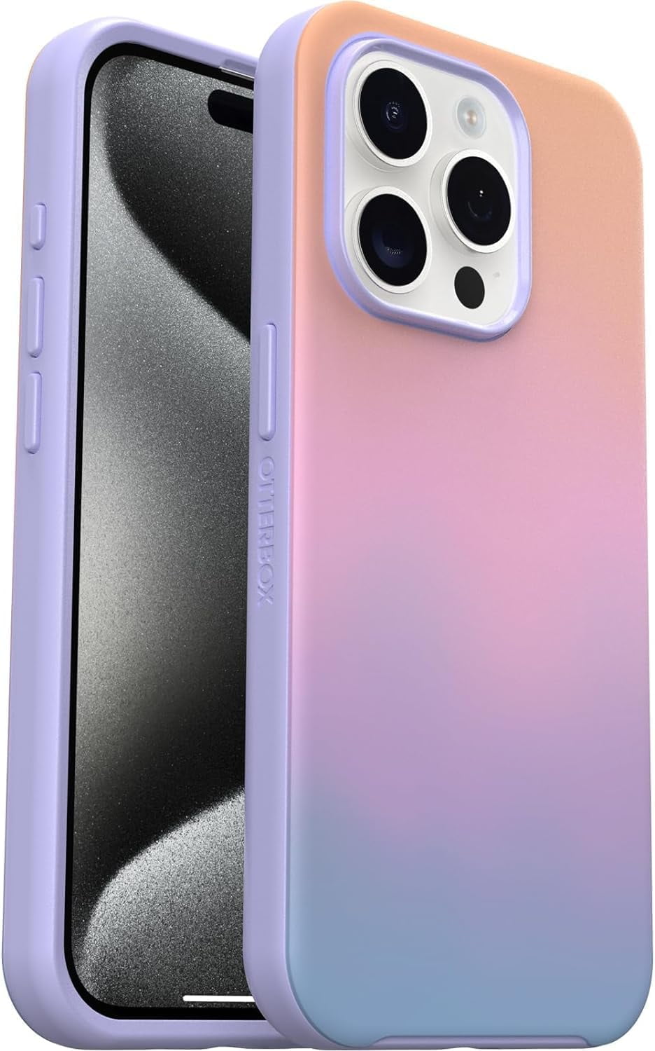 OtterBox Symmetry Series+ Case With MagSafe for iPhone 15 Pro, Soft ...