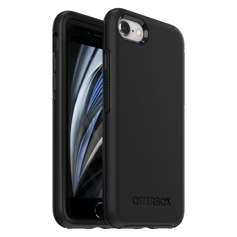OtterBox Symmetry Series Phone Case for iPhone SE 3rd 2nd Gen iPhone 8 iPhone 7 Black Walmart