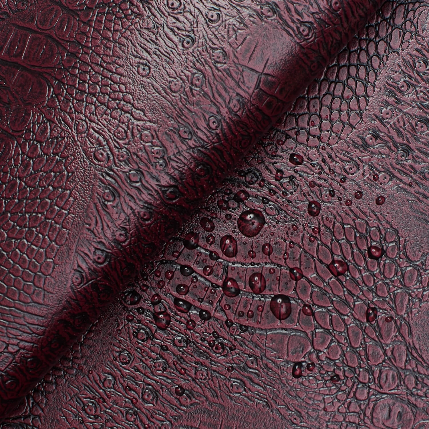 Ottertex® Snakeskin Vinyl Leather 56” PVC Polyester Waterproof Fabric ...