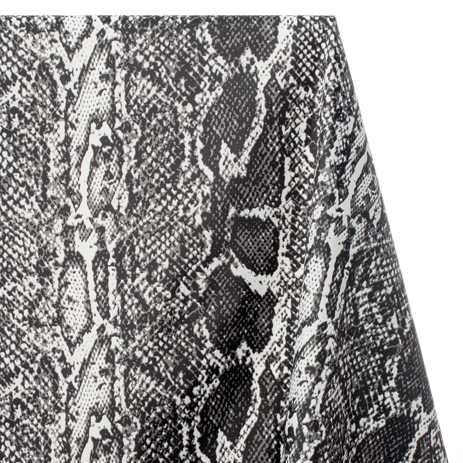 Ottertex® Nylon Ripstop 70 Denier (PU Coated) - Snakeskin Print Black ...
