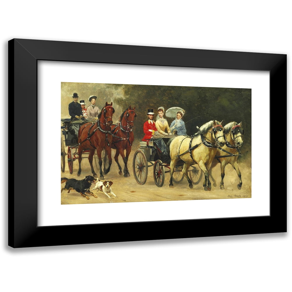 Otto Bache 18x13 Black Modern Framed Museum Art Print Titled - The ...