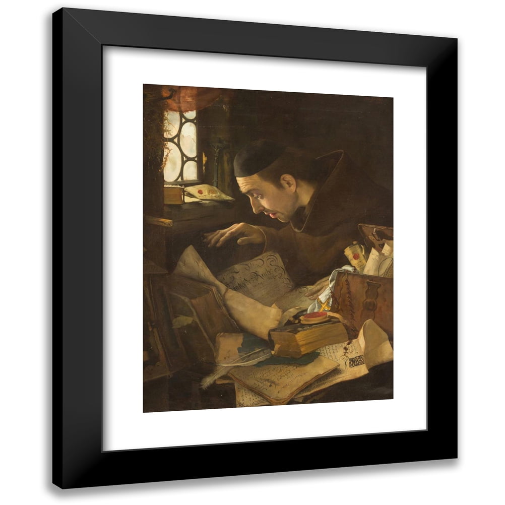 Otto Goldmann 19x24 Black Modern Framed Museum Art Print Titled ...