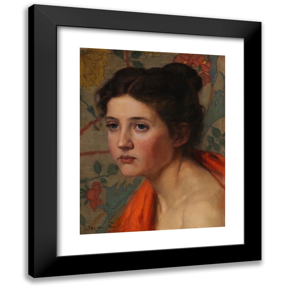 Otto Heinrich Engel 15x18 Black Modern Framed Museum Art Print Titled ...
