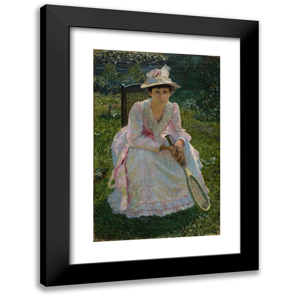Otto Henry Bacher 17x24 Black Modern Framed Museum Art Print Titled ...