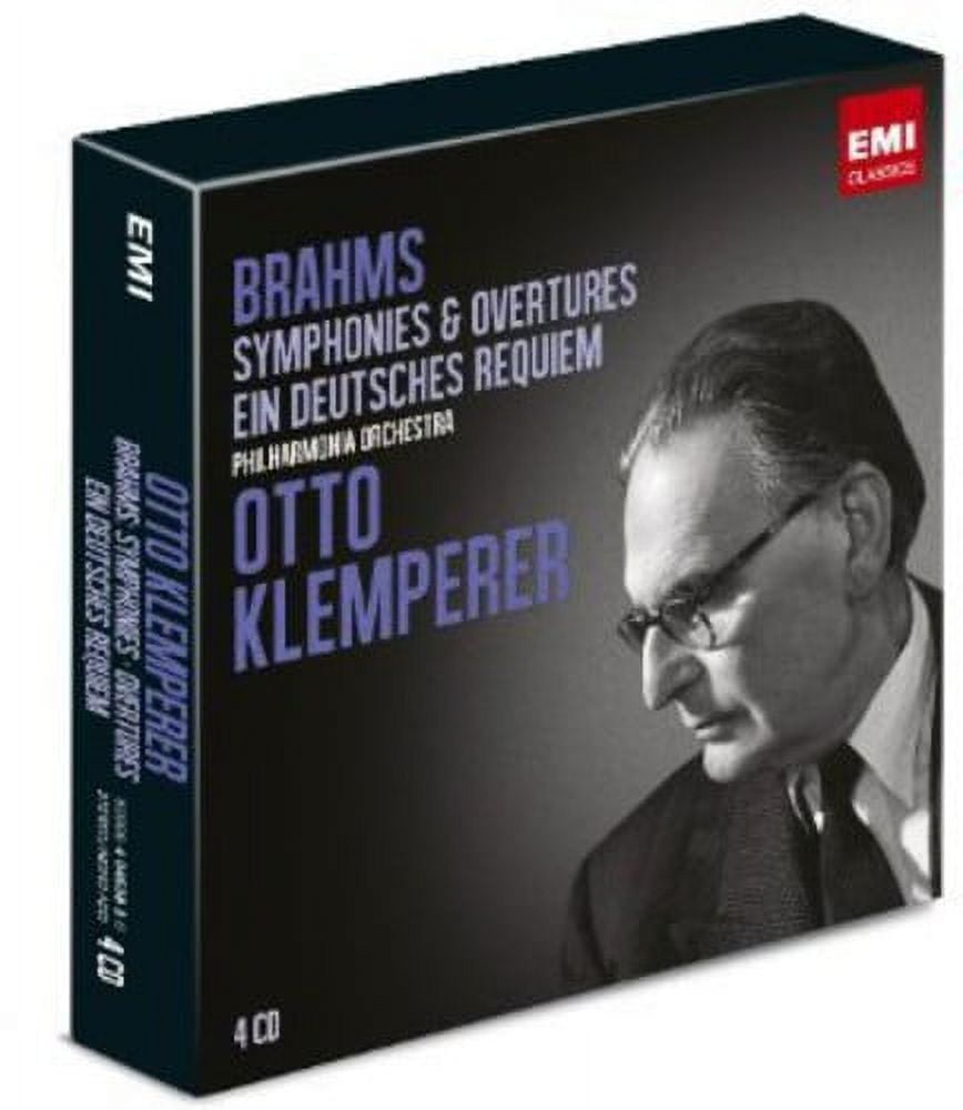 Otto Klemperer - Brahms: Symphonies Ein Deutsch - Music & Performance - CD - Walmart.com