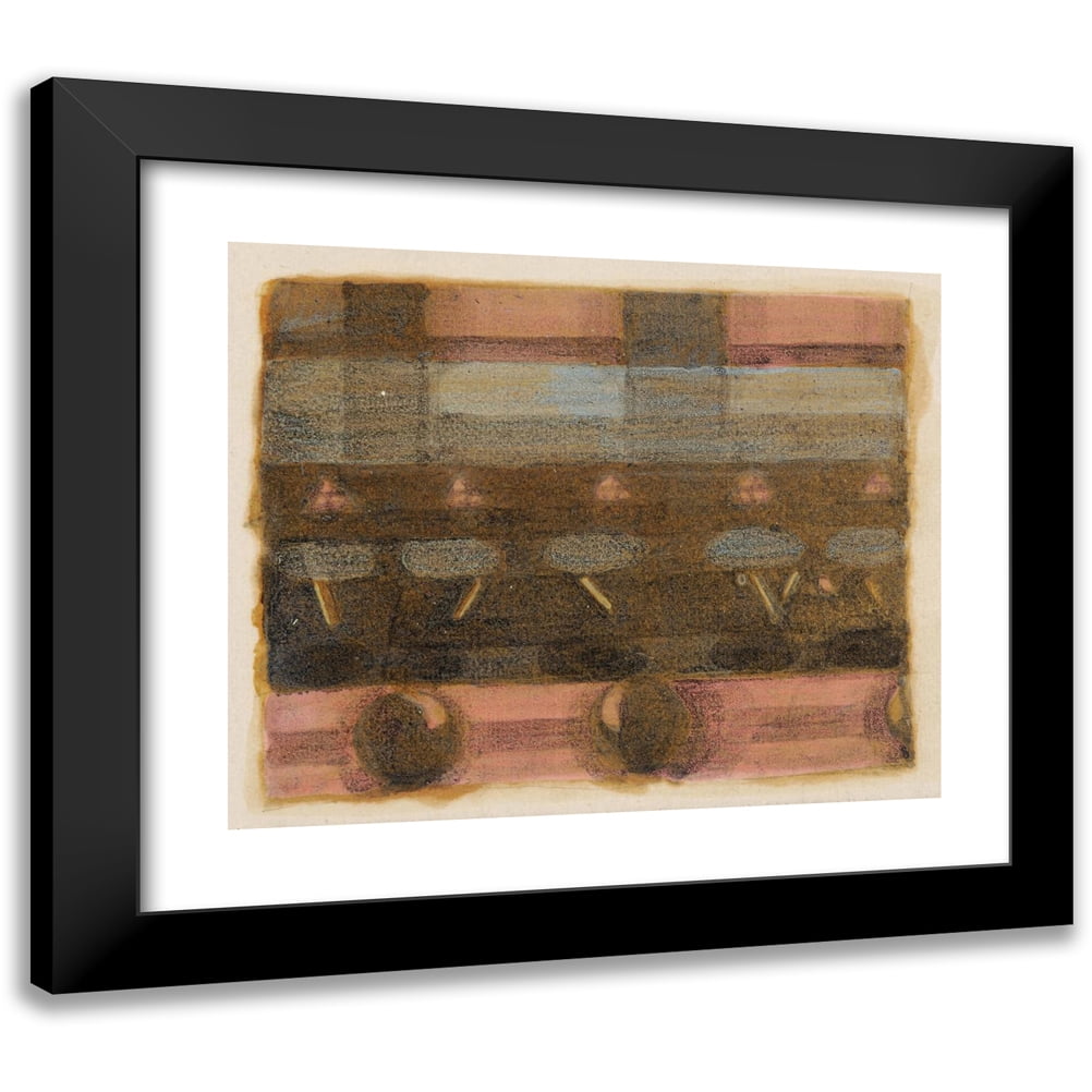 Otto Meyer-Amden 14x12 Black Modern Framed Museum Art Print Titled - Study on 'Preparation ...